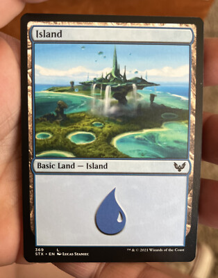 2x Island 369 NM/M Basic Land Strixhaven STX Magic the Gathering MTG X2 ...