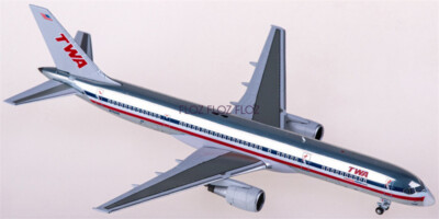 for NG Models for TWA for Boeing 757-200 N704X 1:400 Airplane Pre-built ...