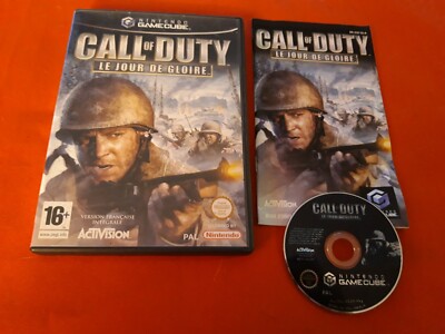 Cod Call Of Duty The Day Of Glory Nintendo Gamecube Gc Pal FR Complete ...