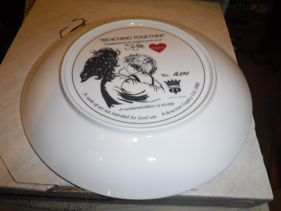 American Legacy Plate Reaching Together by Sue Etem | eBay