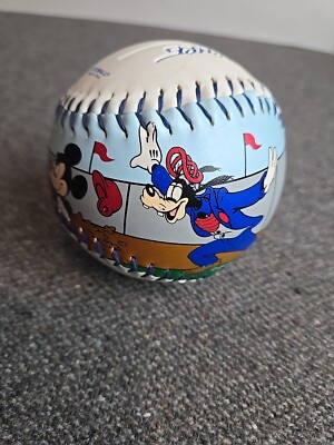 Vintage 90s Disney Softball Mickey Minnie Goofy Donald Baseball Foto ...