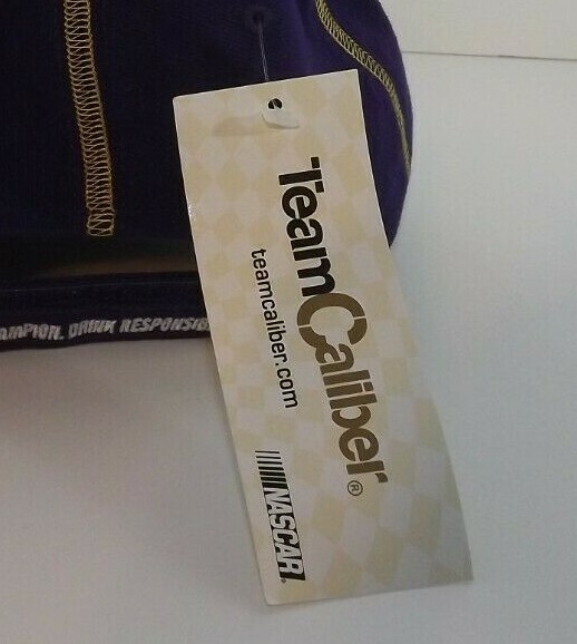 NASCAR #97 Kurt Busch PURPLE Crown Royal Hat Cap Adju… - Gem