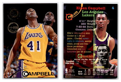 1994-95 Stadium Club Members Only #4 Elden Campbell - Los Angeles ...
