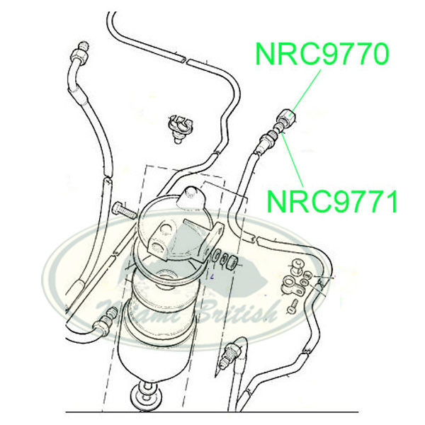 FUEL PUMP W/ NUTS RANGE ROVER 95-97 STC4344 NRC9770 NRC9771 AM4x4 | eBay