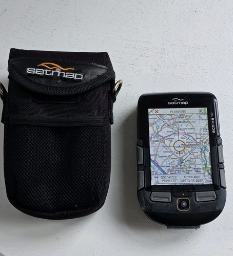 Satmap Active 10 GPS with Great Britain Map + Case No Charger! Fully ...