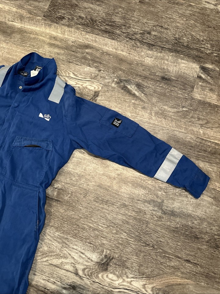 Schlumberger SLB Coveralls Mens LT Blue Renegade Flame Resistant | eBay