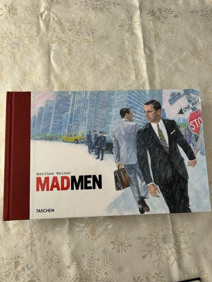 MAD MEN MATTHEW WEINER TASCHEN BOOKS BOXED SET (2 Hardcover books) | eBay