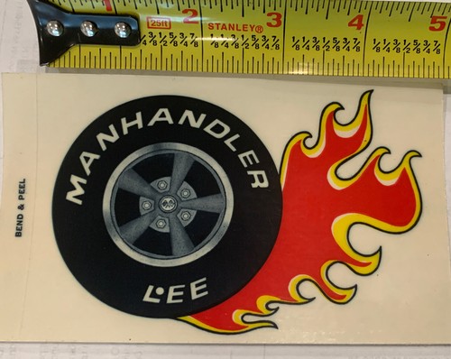 MANHANDLER LEE TIRE TYRE STICKER FIRE FLAME STICKER | eBay