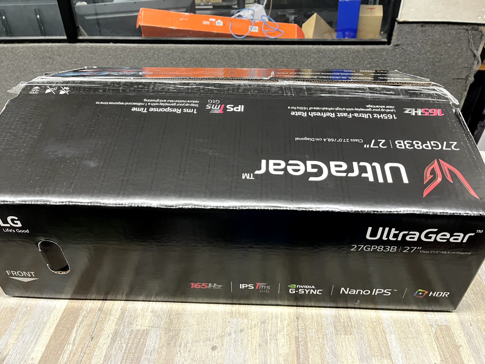 🔥 LG UltraGear 27GP83B 27GP83-B 27'' QHD Nano IPS 1ms 165Hz HDR Monitor ...