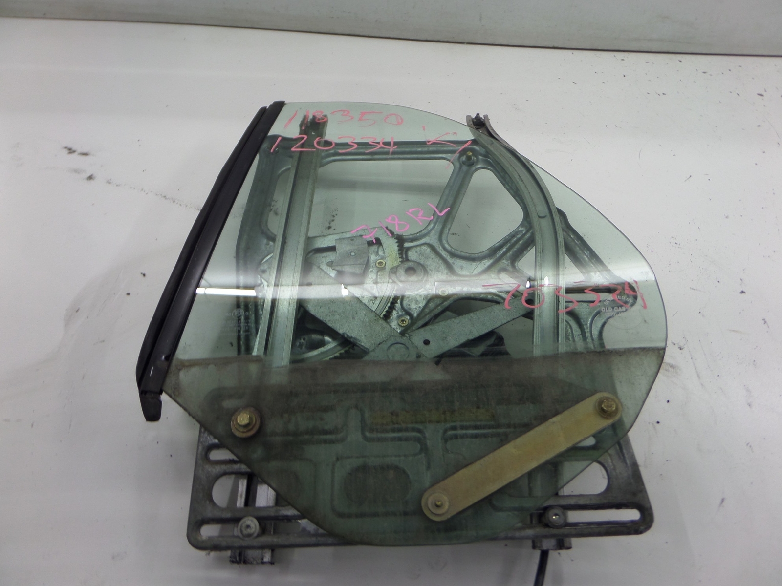 BMW 318i Left Rear Convertible Window Glass E30 84-92 OEM Motor ...