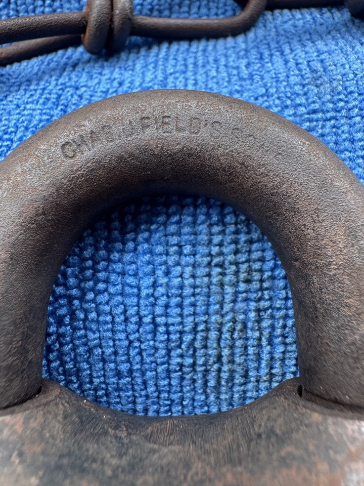 Antique Pennsylvania Railroad Lock scandinavian PRR potato padlock no ...