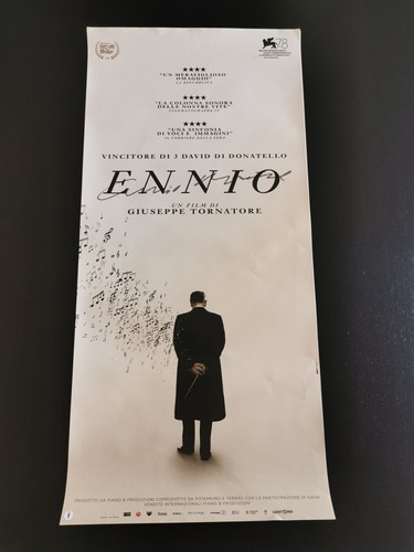 ENNIO MORRICONE Original Movie Poster 12x27" Italian GIUSEPPE TORNATORE ...