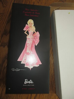 2010 Mattel Barbie Collector Avon Rose Splendor Model Muse Doll Pink ...