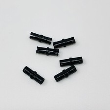 50 LEGO Black Connector Peg W. Friction technic connectors (2780/ ...