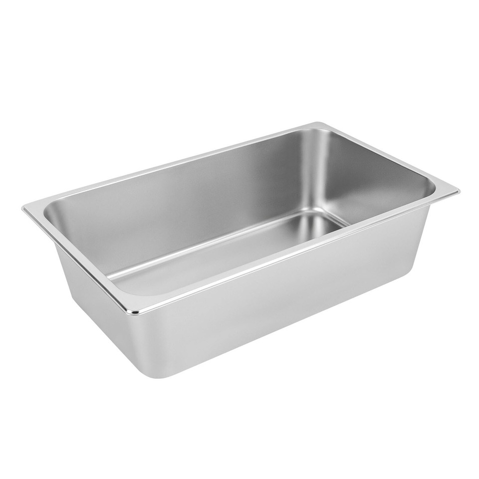 4 Pack 6" Deep Stainless Steel Steam Table Pans Hotel Food Prep Pan ...