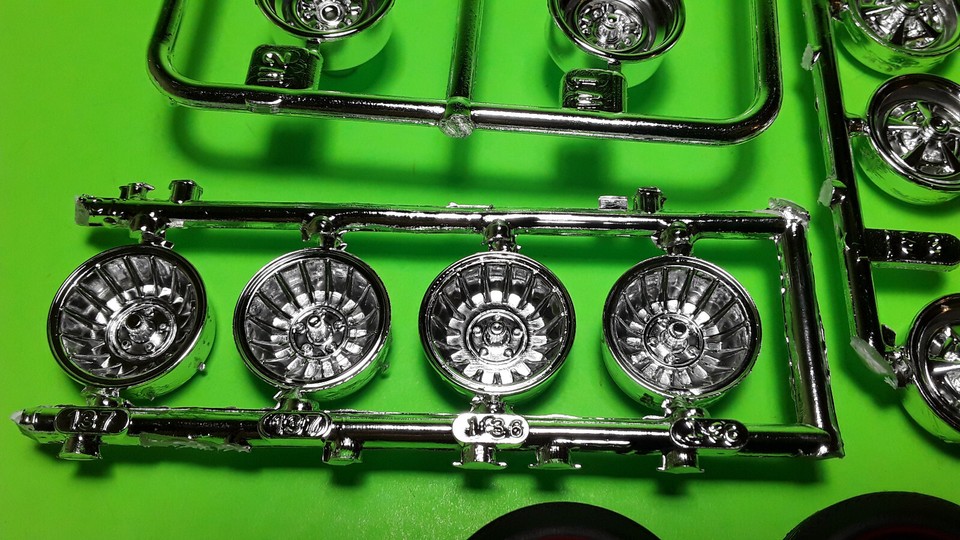 1967 GTO Pontiac 1/25 Firestone Drag 500 Slick Redline Tire Reverse ...