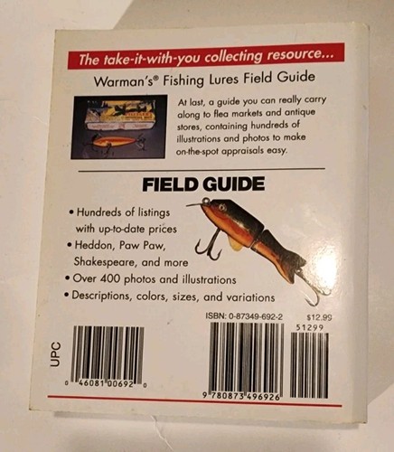 Warman's Fishing Lures Field Guide: Values and Identification by Clyde ...