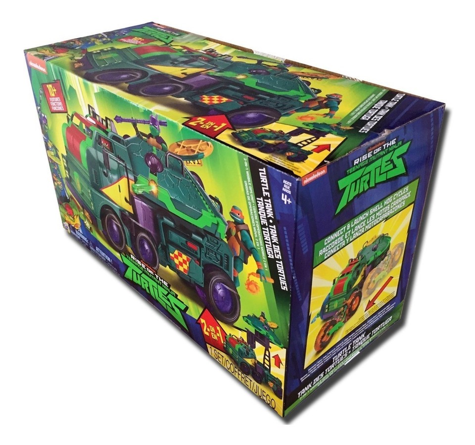 Rare Tank Mobile Rise Of The Teenage Mutant Ninja Turtles TMNT Figur ...