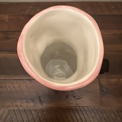 Vintage 90s Susan Paley Ganz "Caitlin" Hand Painted Tall Coffee Latte ...