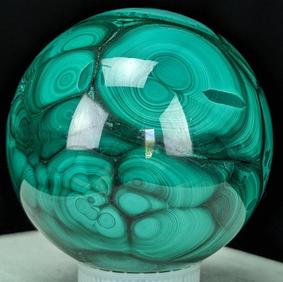 Malachite Sphere Crystal Ball Orb Large Big Gemstone | eBay