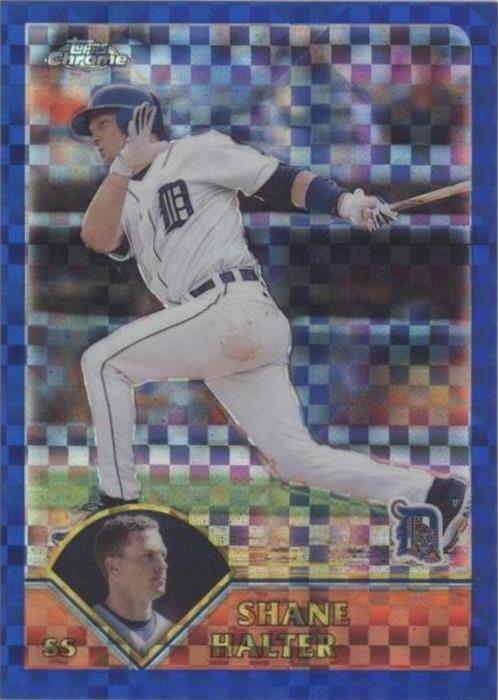 2003 Topps Chrome - Shane Halter #170 Uncirculated X-Fractor /50 for ...