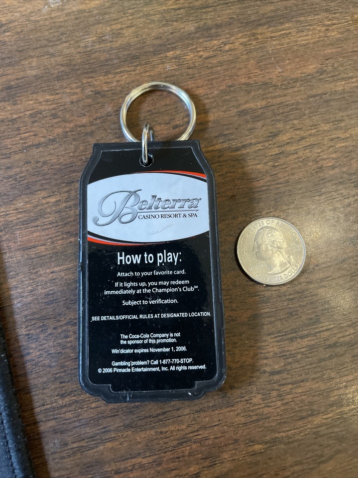 Belterra Casina Resort & Spa Keychain Windicator | eBay