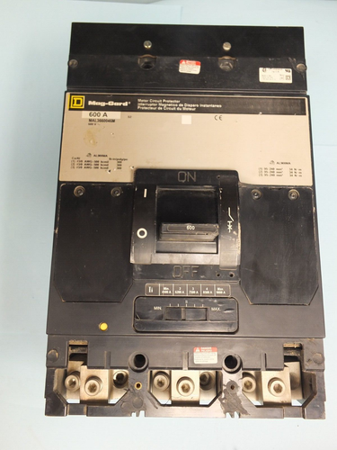 SQUARE D - MAL36600 - 600 AMP - 600 VOLT - 3 POLE CIRCUIT BREAKER | eBay