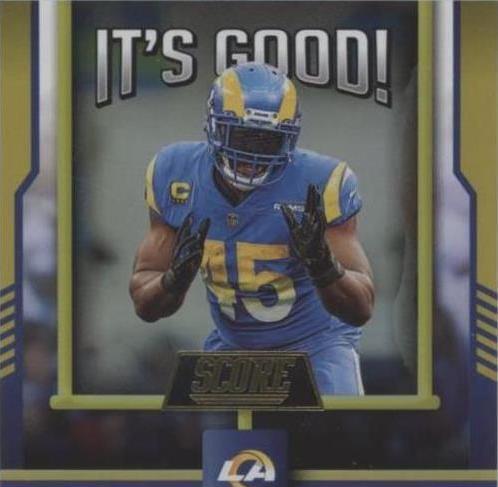 2023 Score - It's Good! Autographs Bobby Wagner #IG-BW (AU) for sale ...