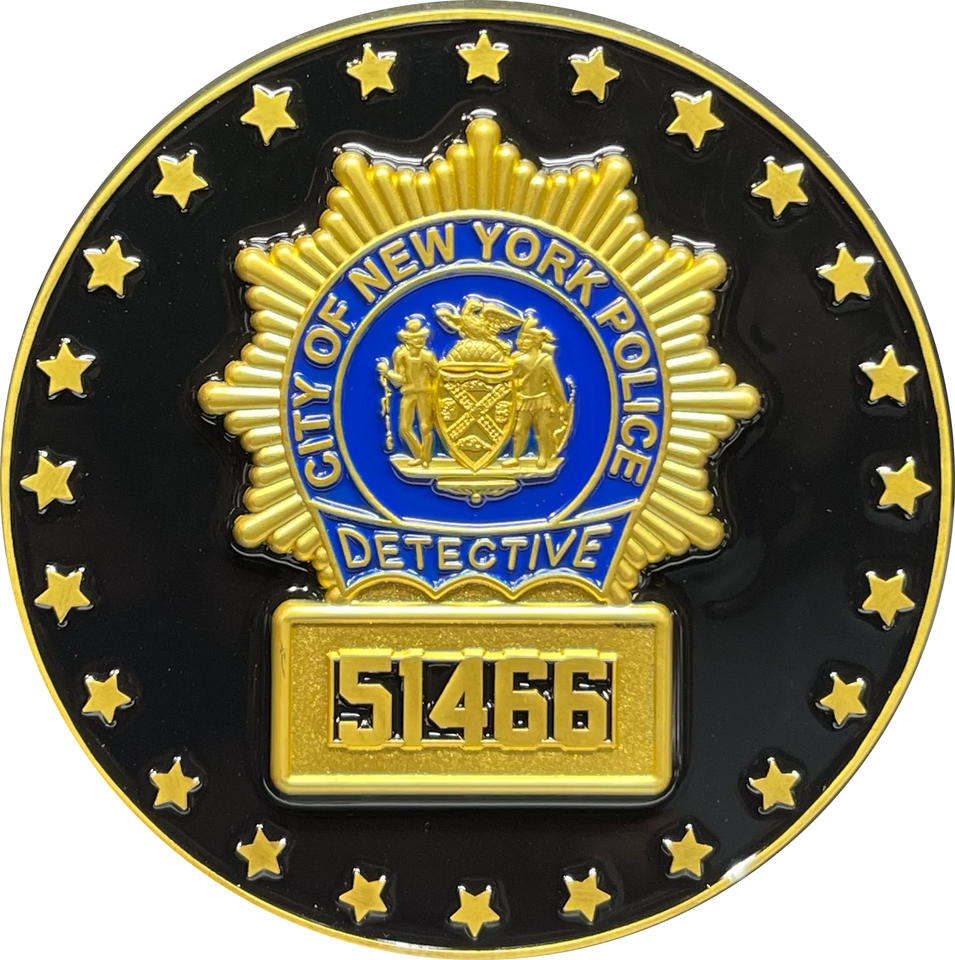 BL4-004 Blue Bloods NYPD Detective Daniel Reagan Police Officer Donnie ...