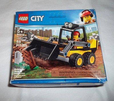 nib LEGO CITY 60219 Construction Loader box has wear 2019 6251486 a ...