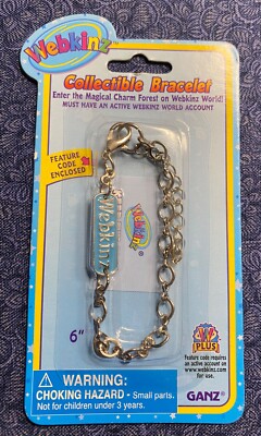 Webkinz Charm Bracelet, New with sealed code, Christmas Gift, Stocking ...
