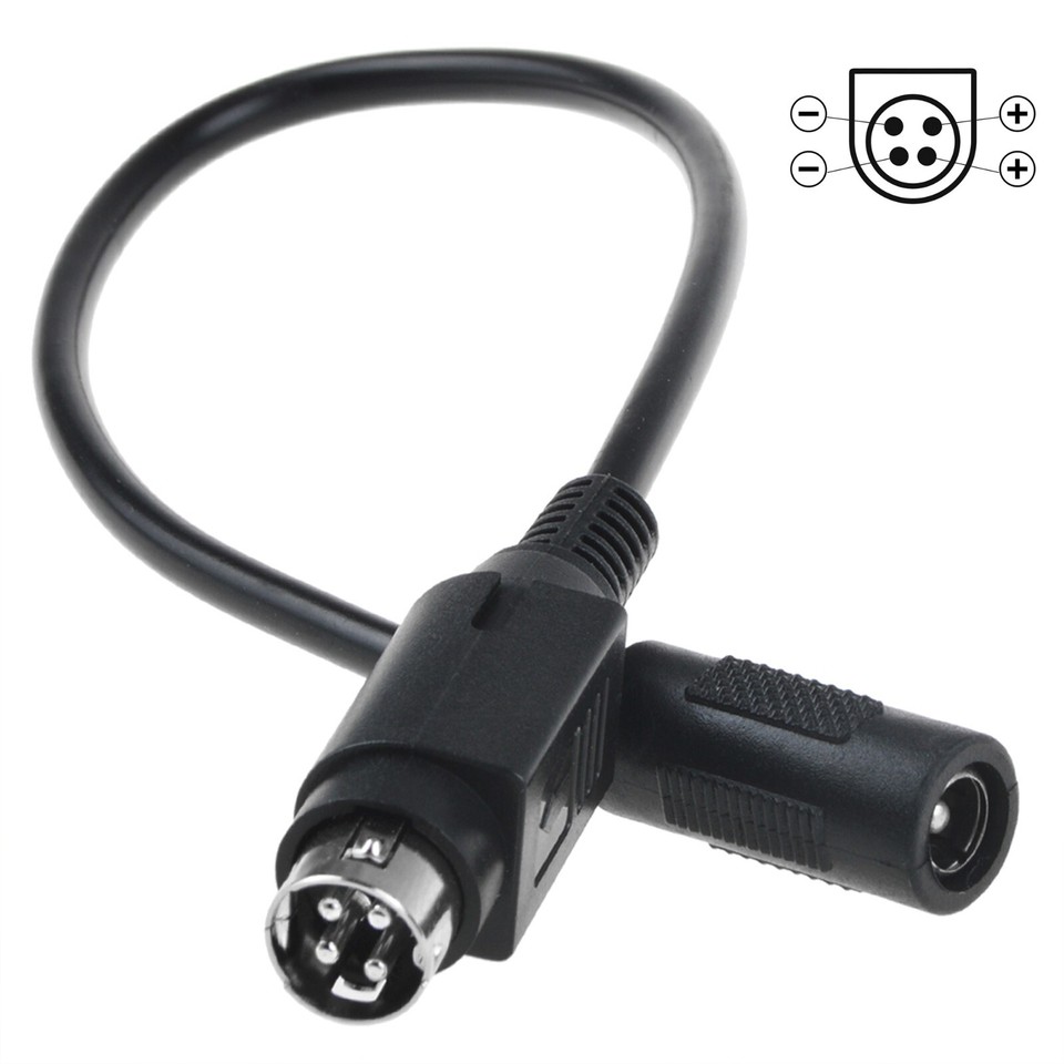 4-Pin 12V 5A AC Adapter For Sanyo CLT2054 CLT1554 LCD TV Monitor Power ...