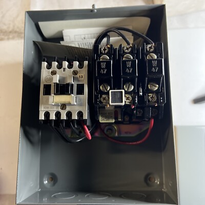 NEW Allen Bradley 509-B0D Bulletin 509 Magnetic Motor Controller Size 1 ...