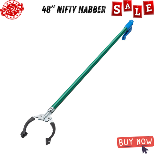 Professional 48” Nifty Nabber – Reacher Grabber Tool & Trash Picker | eBay