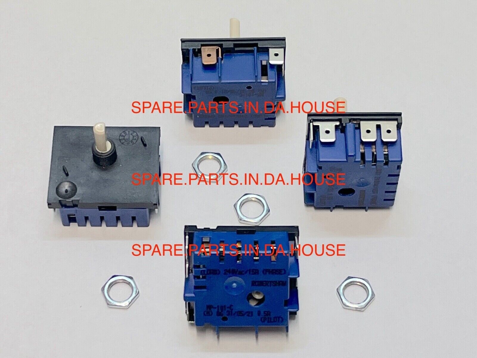 4 x Simpson EVOLUTION 805 Cooktop Hotplate Element Control Switch ...