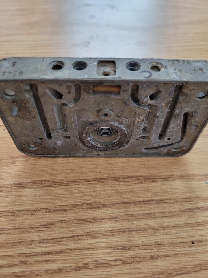 Holley 4779 6541 750 Primary Front Metering block 4150 Double Pumper DP ...