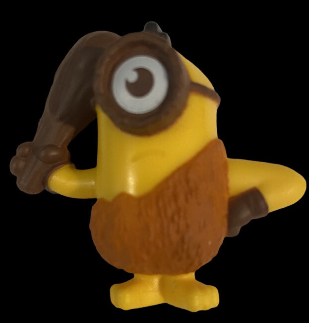 Minions Despicable Me Caveman Club Mini Figure Toy McDonalds | eBay