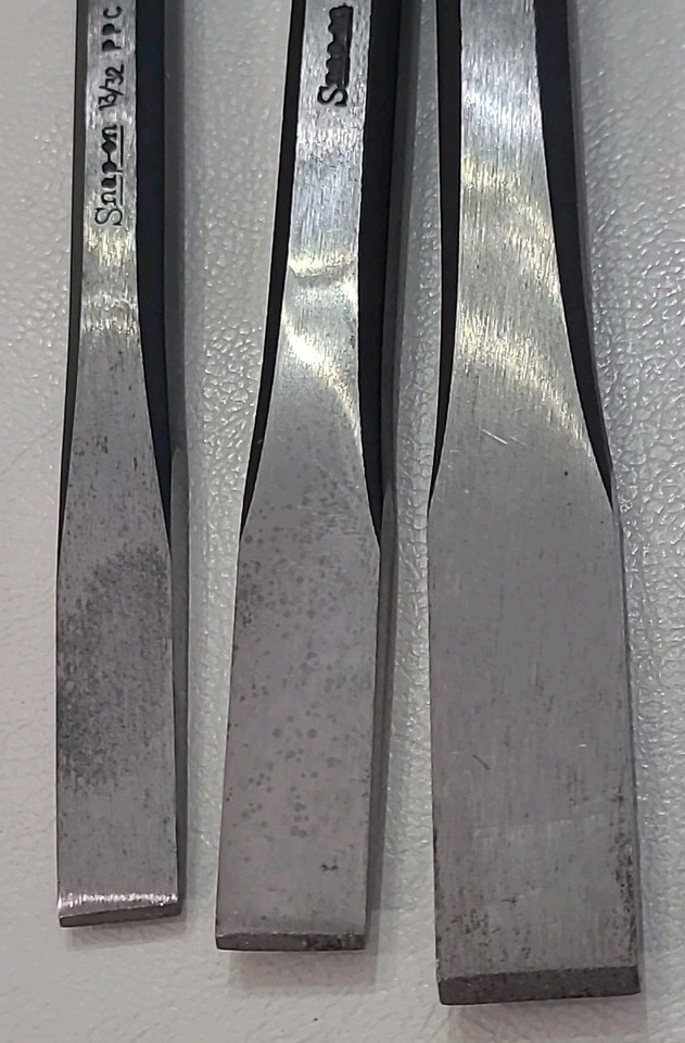 Snap On Tools Punch & Chisel Set Vtg. 11 Pc. Automobile Motorcycle ...