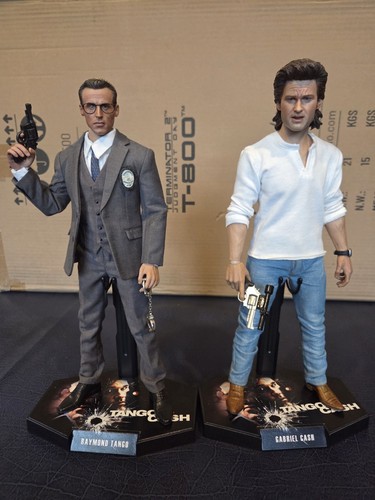Custom 1/6 "Tango & Cash" Sylvester Stallone & Kurt Russell 12" figure ...