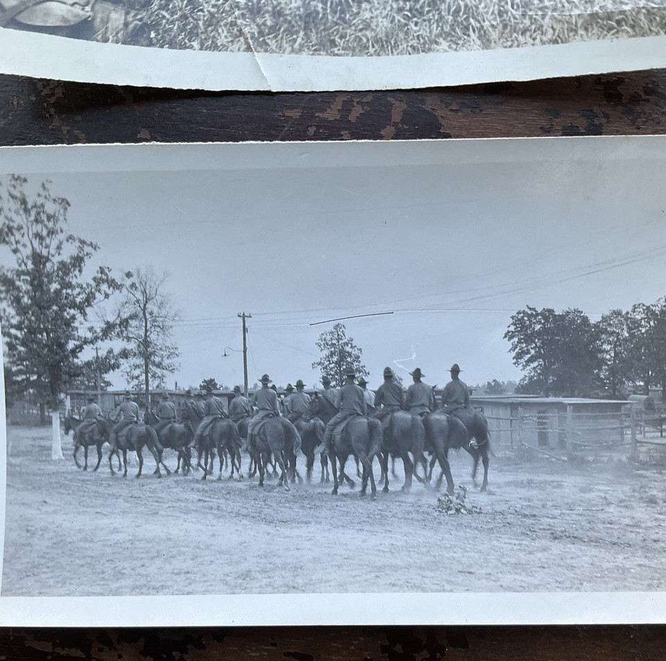 Spanish American War Soldiers Chow Now and Horses 2 Postcards | eBay