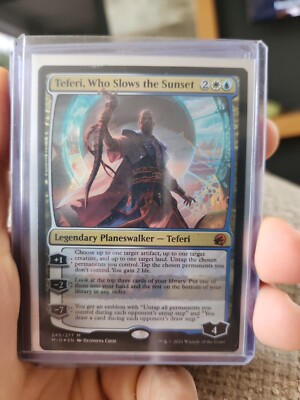 MTG magic 1x Teferi, Who Slows the Sunset (M/NM) Innistrad Midnight ...