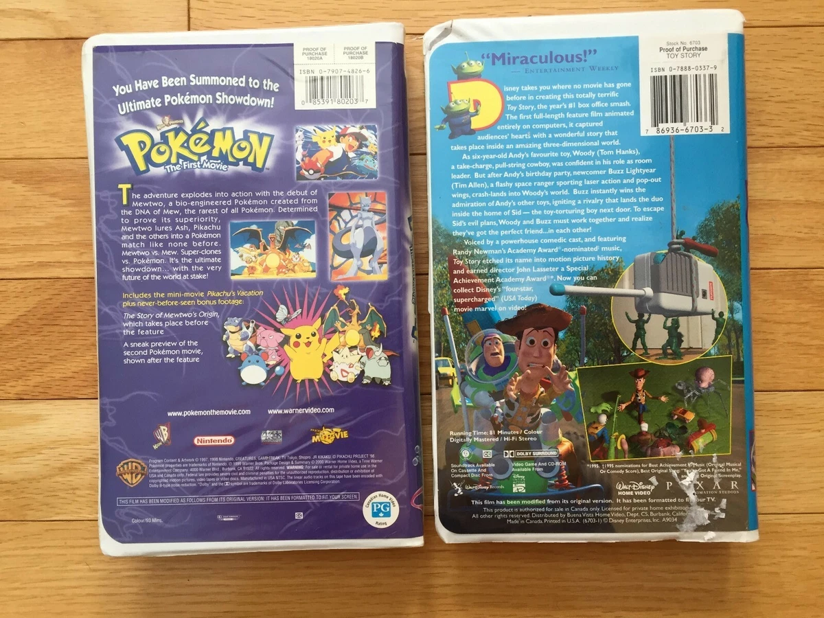 Pokemon 3 The Movie Vhs
