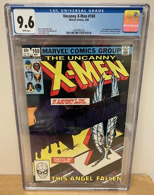 Uncanny X-Men #169 CGC 9.6 White pages 1st appearance Callisto and the ...