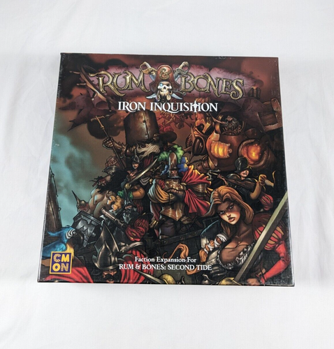RUM & BONES 2nd Tide Board Game IRON INQUISITION Faction Expansion NEW ...