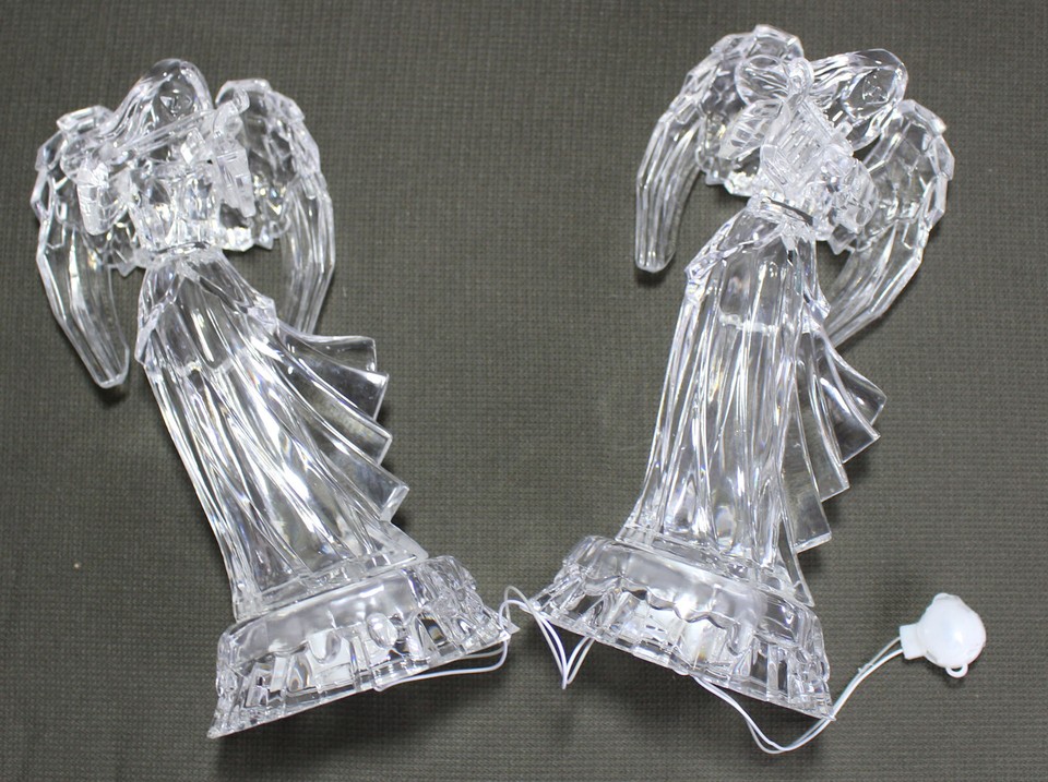 LED Color Changing Angels Holiday Home | eBay