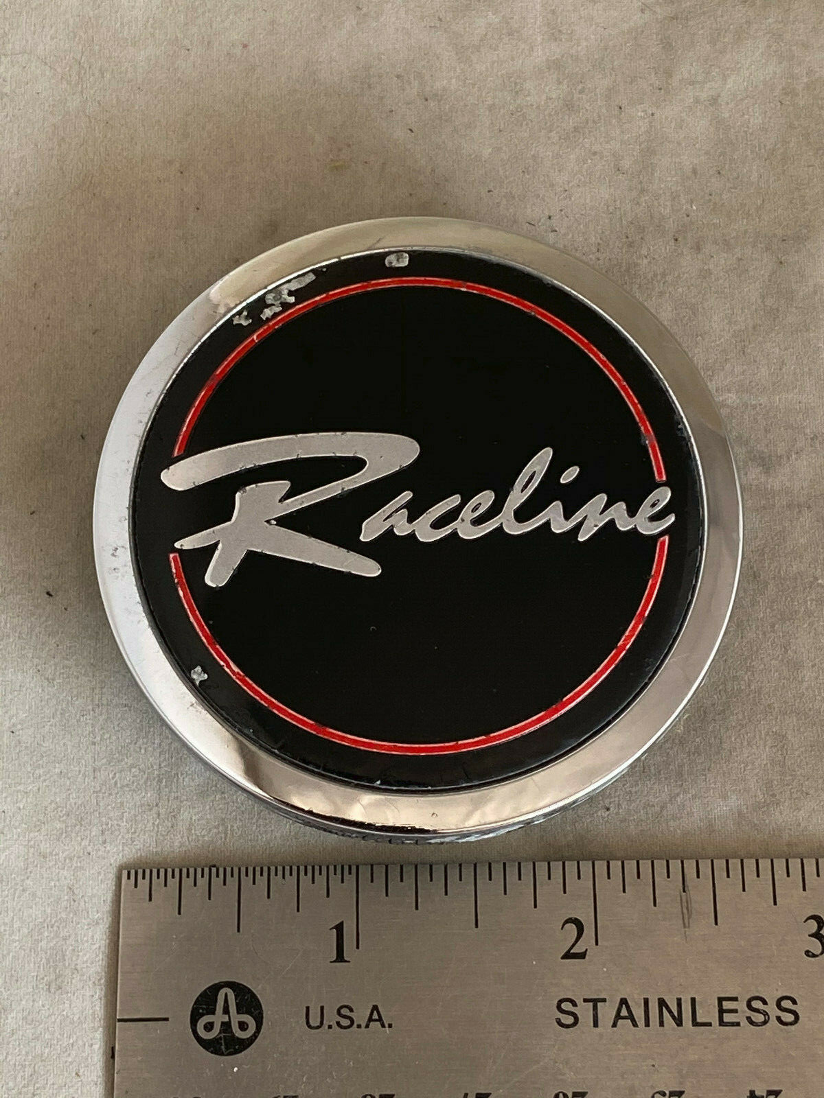 Raceline Wheels Wheel Rim Hub Hubcap Snap In Cover Black Center Cap ...