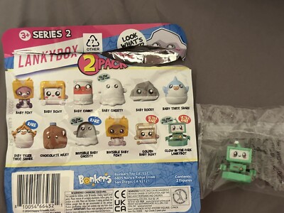 Lankybox Micro Figure Ultra rare Lankybot Glow In The Dark Figured ...