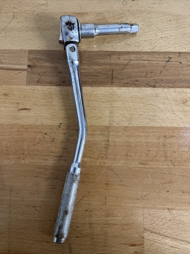 Stanley Work Master 3/8" Drive Flex Head Bent Handle Ratchet 86-201 | eBay