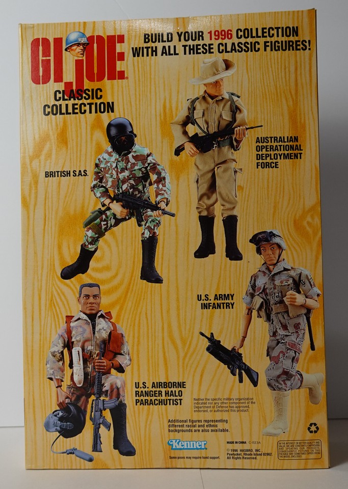 Gi Joe Classic Collection 12” Sniper Tank Cmd Heli Pilot Airborne etc ...