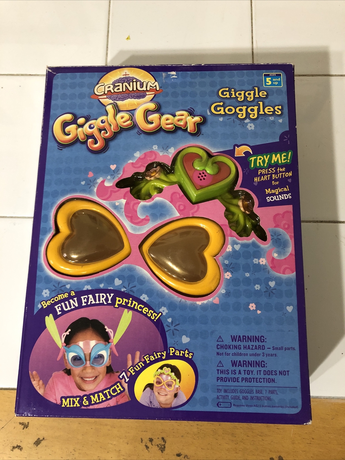 Cranium Giggle Gear Giggle Goggles - Fun Fairy Princess - Tiara - New | eBay